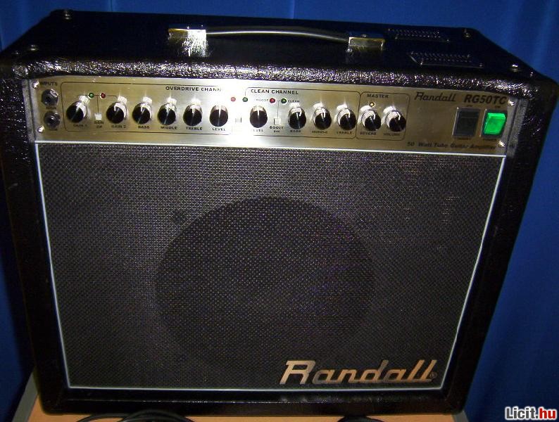 Licit.hu Gitárkombó fullcsöves Randall RG50TC 50 wattos eladó ! Az ...