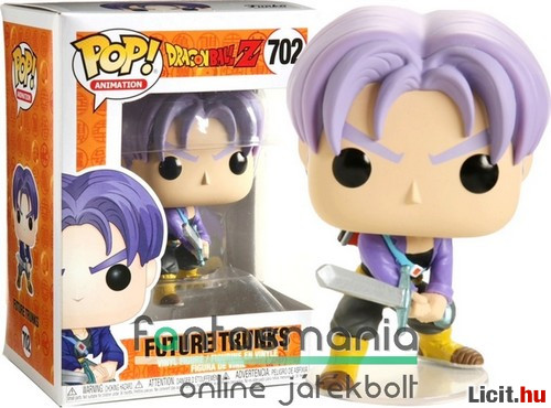 Licit.hu 10cmes Funko POP figura Dragon Ball Z Future Trunks POP 702 ...