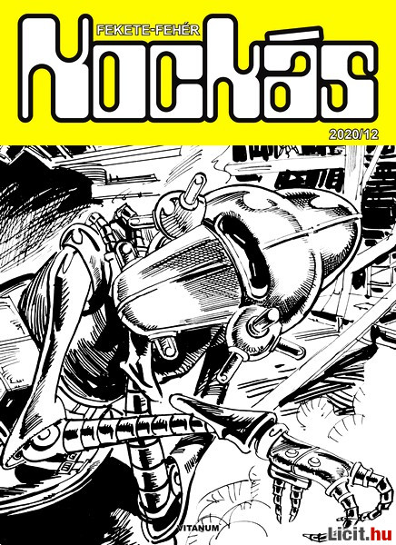 Licit.hu Kockás fekete fehér Képregény Újság 2020/12 14. szám ...